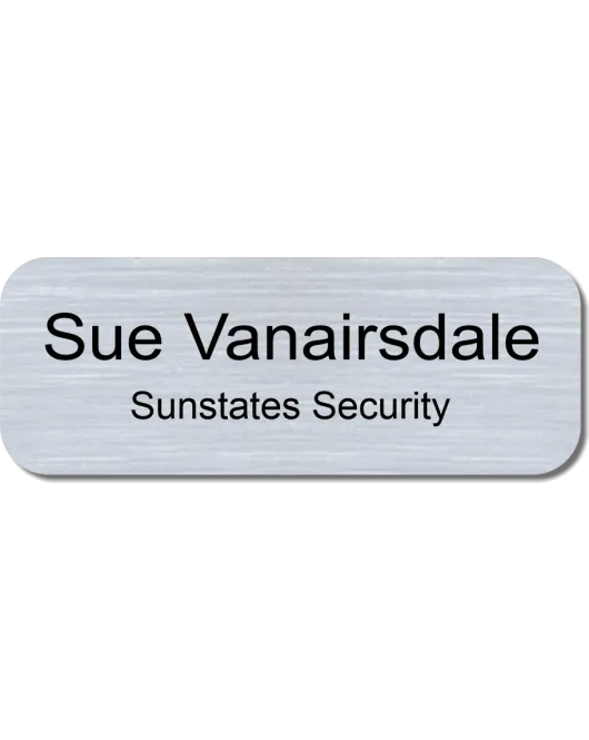 Sunstates Security Nametags
